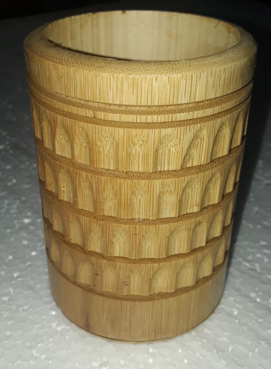 Bamboo Pen Stand - Regular - ETHICA ONLINE