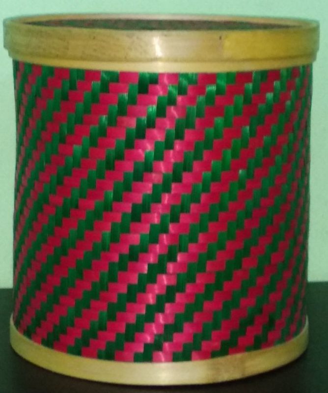 Cylinder Bamboo Container with Lid - ETHICA ONLINE