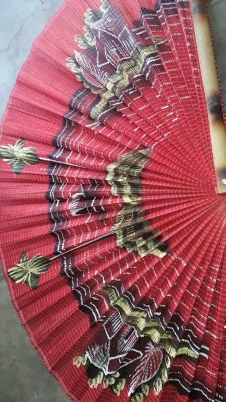Bamboo Decorative Hand Fan (Folding) - ETHICA ONLINE