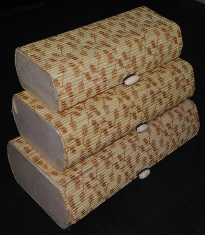 Bamboo Jewellery Box / Designer Storage Box - Set of 3,EBB045 - ETHICA ...