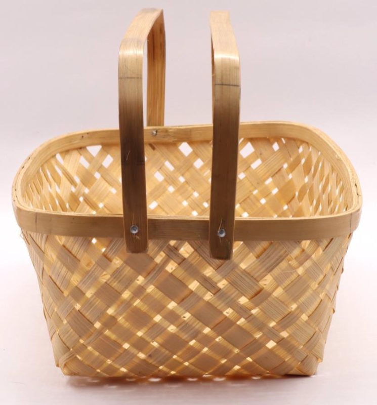 Designer Basket Natural (With Handle) - ETHICA ONLINE
