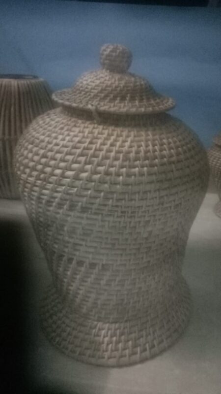 Cane Basket with Lid, EC 057 - ETHICA ONLINE