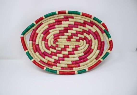 Moonj Grass Serving Tray, (Code - 003) - ETHICA ONLINE