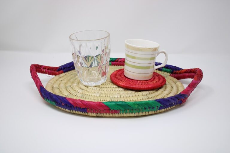 Moonj Grass Serving Tray,(Code - 018) - ETHICA ONLINE