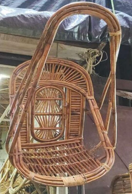 Cane Swing Chair / Jhula,ECF106 - ETHICA ONLINE