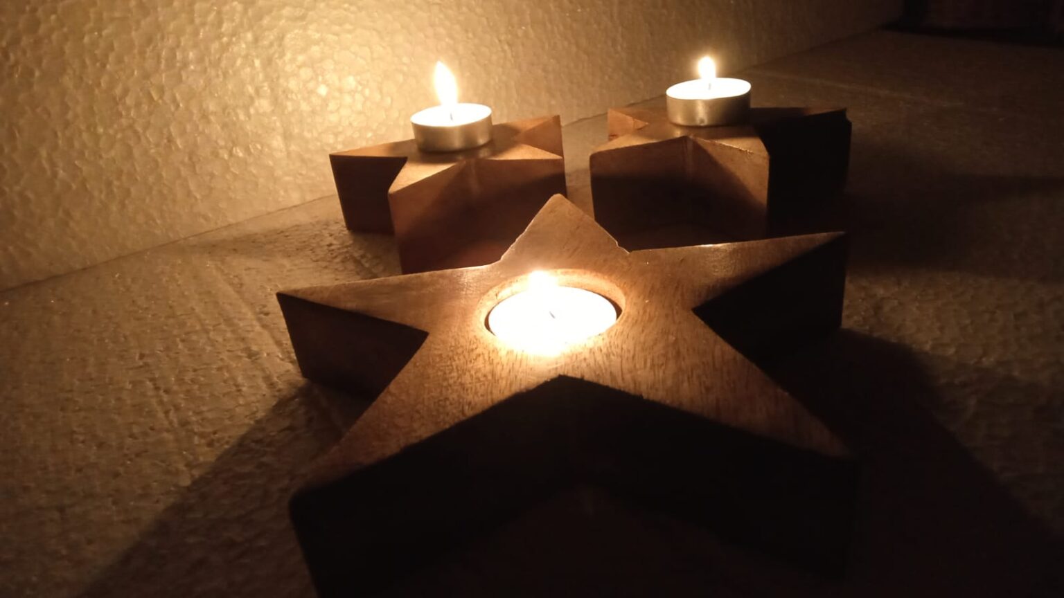Star Shaped Tea light Holder,EW003 - ETHICA ONLINE