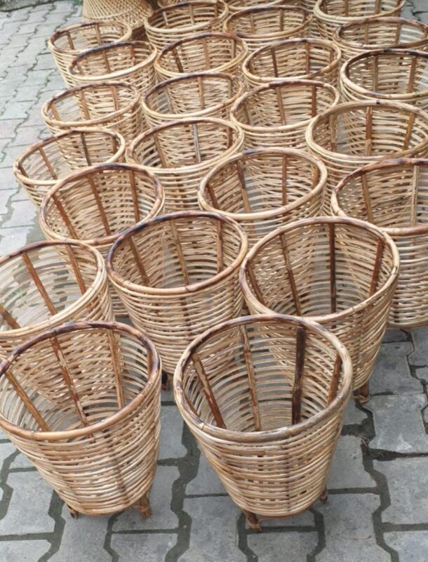 Cane Planter with Stand - Large, EC 230 - ETHICA ONLINE