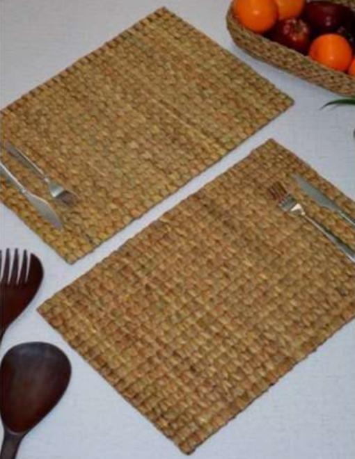 Kauna Grass Rectangular Dining Placemats,EKG131 - ETHICA ONLINE